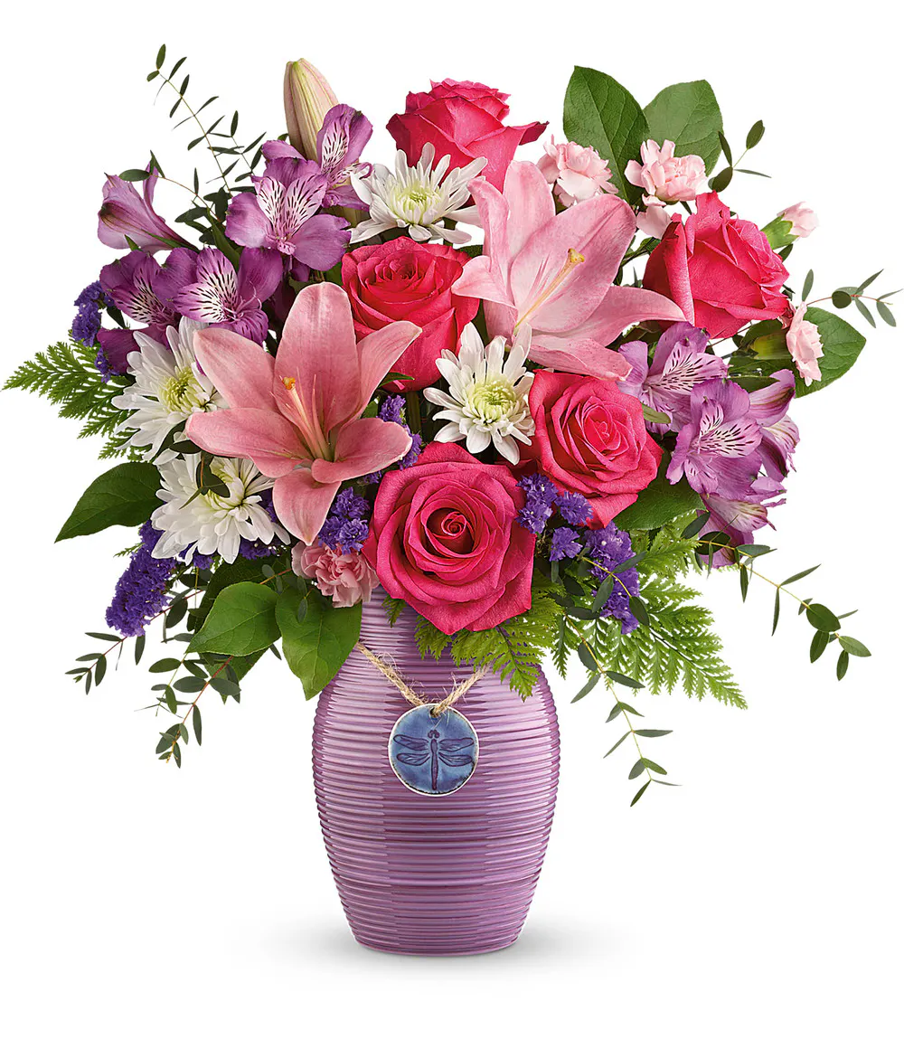 My Darling Dragonfly Bouquet - Mancuso's Florist - Detroit, MI Flower ...